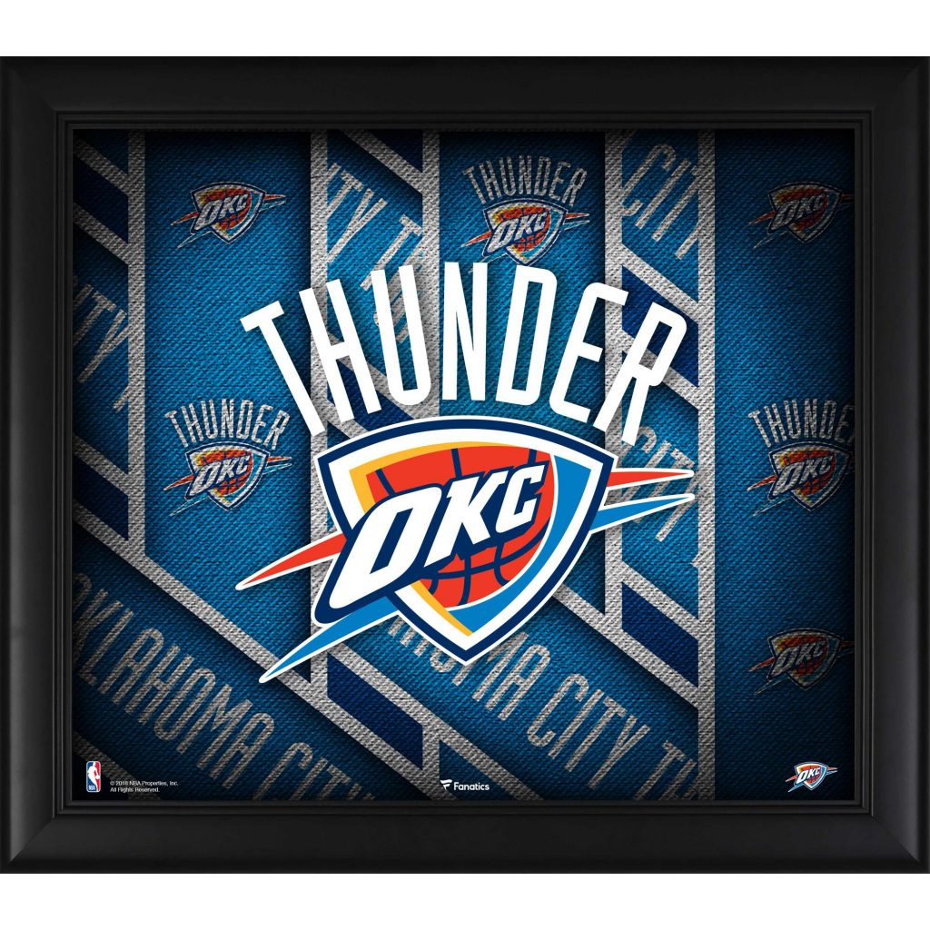 Fanatics Authentic Oklahoma City Thunder Framed 15" x 17" Team | OK ...