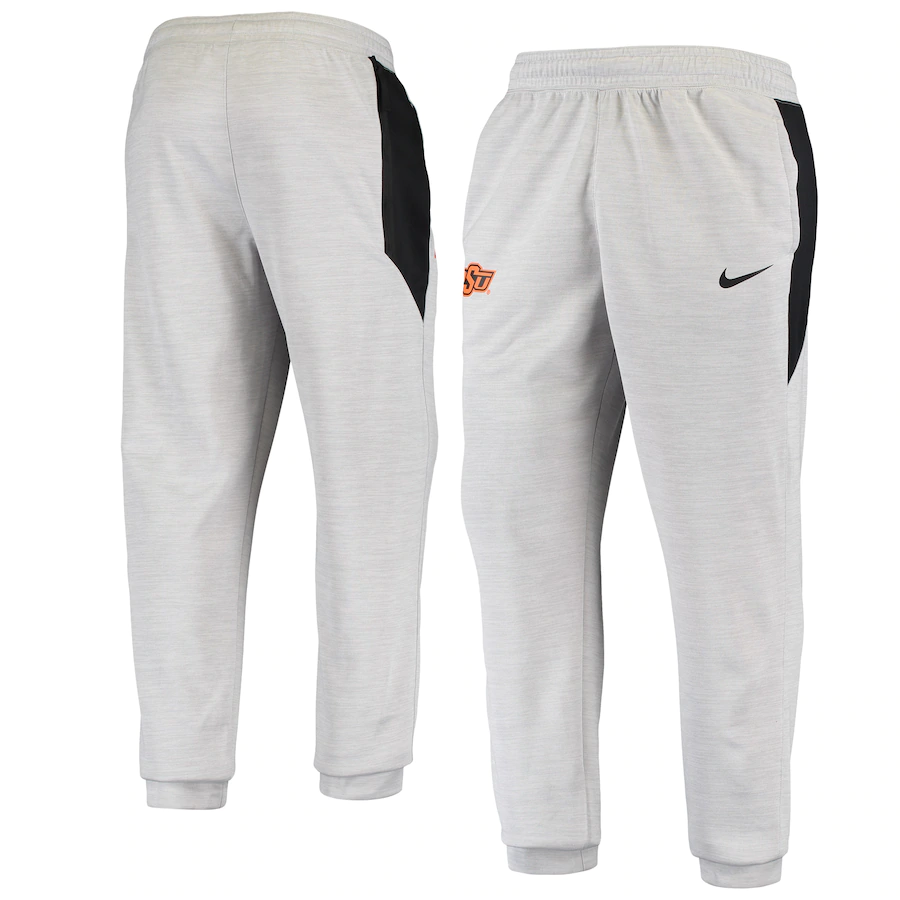 Nike Oklahoma State Cowboys Gray Spotlight Performance Sweatpants | OK ...