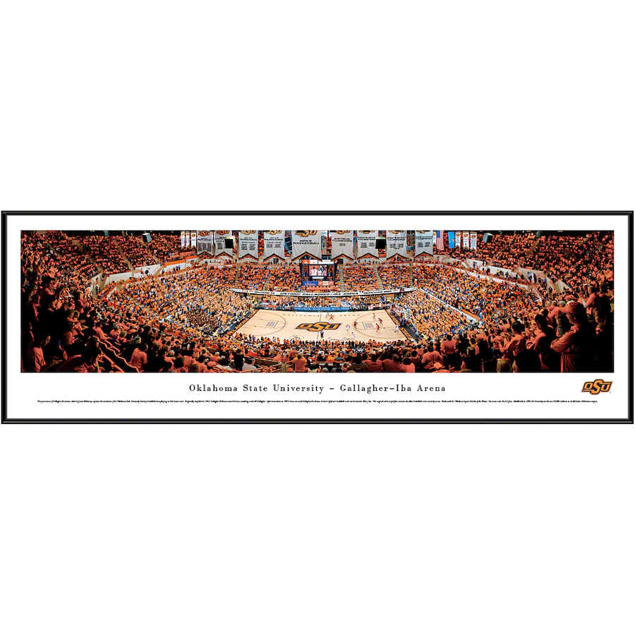Oklahoma State Cowboys 13" x 40" Gallagher-Iba Arena Standard | OK TEAM ...