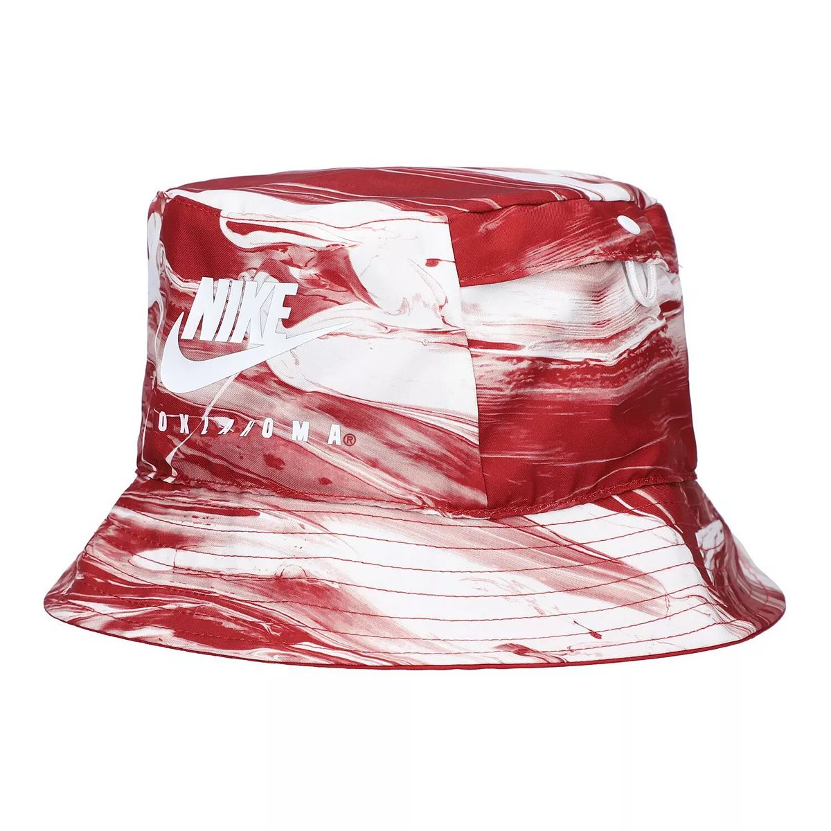 Men's Nike Crimson Oklahoma Sooners Spring Break Reversible Bucket Hat ...