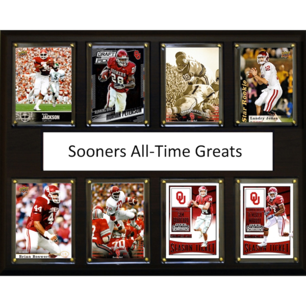 Highland Mint Oklahoma Sooners 7-Time Football National Champions 18” x ...