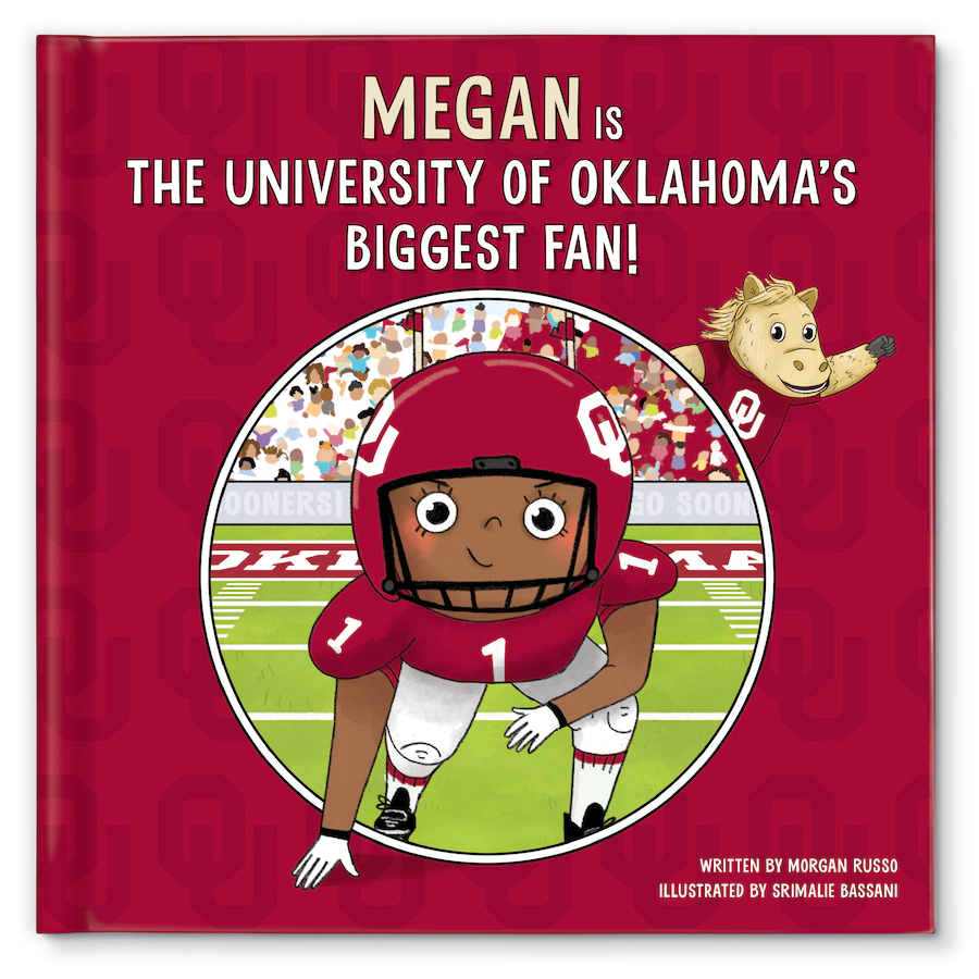 Oklahoma Sooners Personalized Bamboo Paddle Serving Board | OK TEAM GEAR