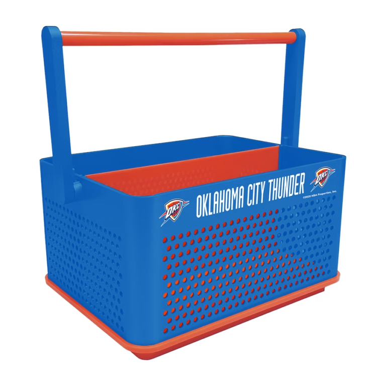 Oklahoma City Thunder 9" x 8.5" Tailgate Caddy | OK TEAM GEAR