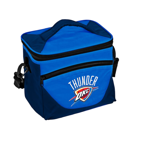 Oklahoma City Thunder Big Logo Stripe 12 Pack Cooler | OK TEAM GEAR