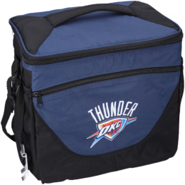 Oklahoma City Thunder Big Logo Stripe 12 Pack Cooler | OK TEAM GEAR